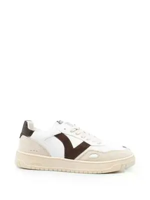 Victoria Beckham Panelled Leather Sneakers - White