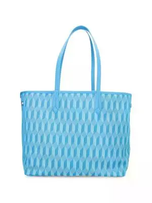 AU DEPART Geometric-jacquard Tote Bag