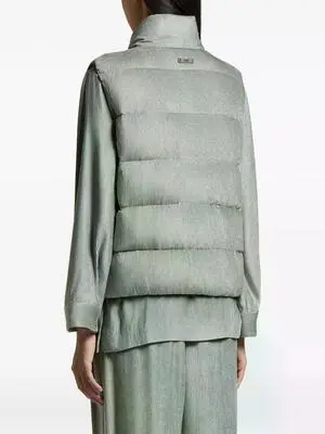 Peserico Quilted Corduroy Gilet