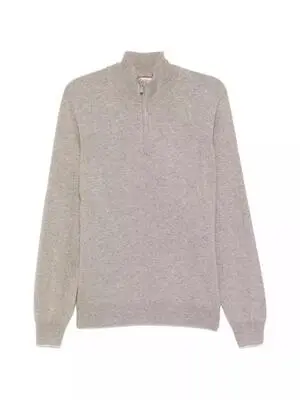 Brunello Cucinelli Quarter-zip Sweater - Neutrals