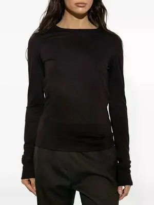 Studio Nicholson Malin Long Sleeve Wool Sweater