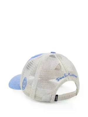 Deus Ex Machina Los Angeles Logo-embroidered Mesh-panel Cap - Blue