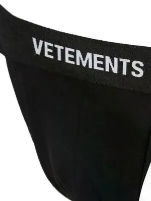 Vetements Logo-waistband Jockstraps