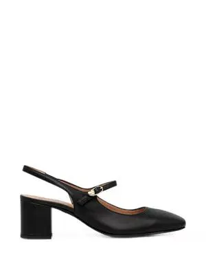 Moschino Slingback Mary-jane Pumps - Black
