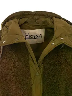 Herno Shearling Detail Padded Parka