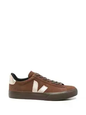 VEJA Suede Logo Patch Sneakers
