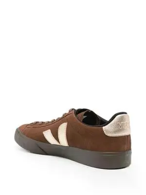 VEJA Suede Logo Patch Sneakers
