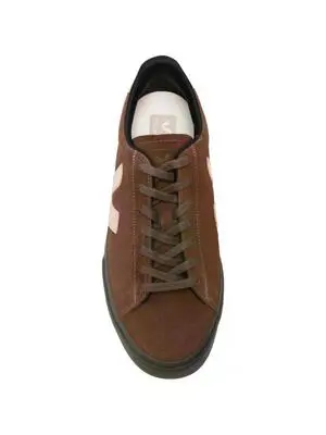 VEJA Suede Logo Patch Sneakers