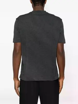 Emporio Armani Logo-embroidered T-shirt