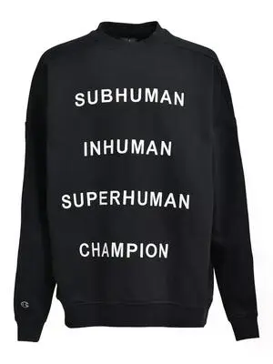Rick Owens Jumbo Sweatshirt - Black