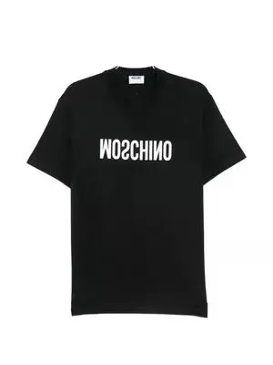 Moschino Logo-print T-shirt - Black