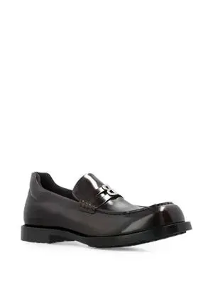 Balenciaga Comfy Loafers In Dark Burgundy