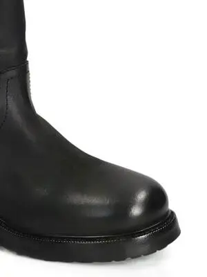 STRATEGIA SHOES Pull-tab Leather Boots