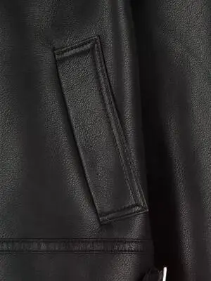 UNCOMMON Zip-up Leather Jacket
