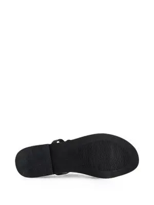 JONAK PARIS Leather Strappy Toe-ring Sandals