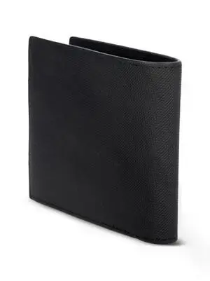 Armani Exchange Logo-embossed Bi-fold Wallet - Black