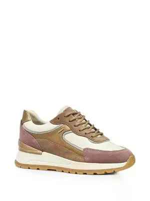 Geox Desya Abx Panelled Lace-up Sneakers