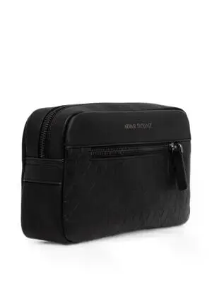 Armani Exchange Logo-embossed Wash Bag
