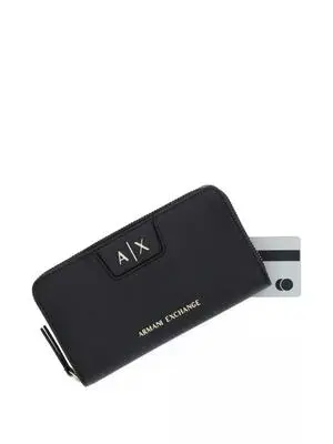 Armani Exchange Logo-plaque Zip-around Wallet