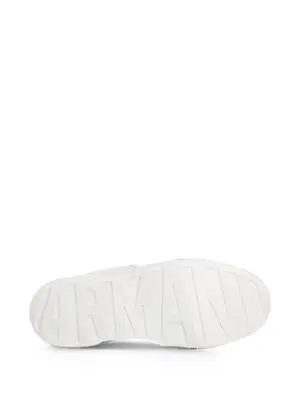 Armani Exchange Logo Plaque Platform Sneakers