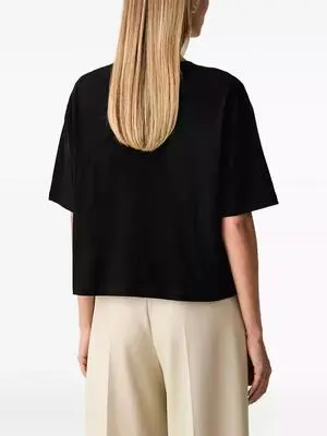 Armani Exchange Sequin-logo T-shirt