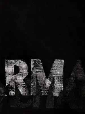 Armani Exchange Sequin-logo T-shirt