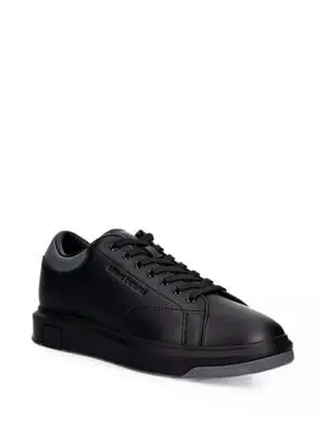 Armani Exchange Logo-embossed Lace-up Sneakers