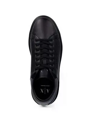 Armani Exchange Logo-embossed Lace-up Sneakers