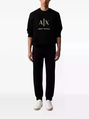 Armani Exchange Logo-embroidered Sweatshirt