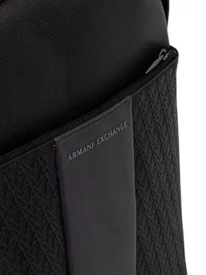 Armani Exchange Logo-embossed Backpack