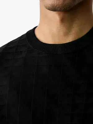 Armani Exchange Check-pattern T-shirt