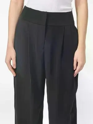 Armani Exchange Tapered Trousers - Black