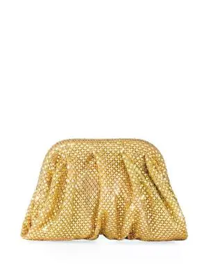 Benedetta Bruzziches Venus Crystal-embellished Draped Clutch Bag