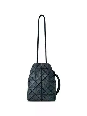 Issey Miyake Wring Denim Geometric-panel Shoulder Bag