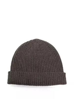 Rick Owens Ribbed-knit Beanie Hat - Grey