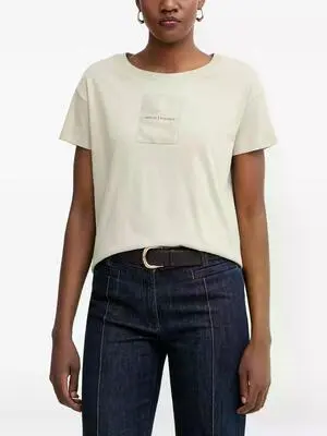 Armani Exchange Logo-patch T-shirt