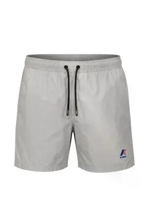 K-WAY Le Vrai Olivier Ripstop Swim Shorts - Grey