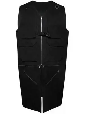 Rick Owens Porterville Utility Vest - Black