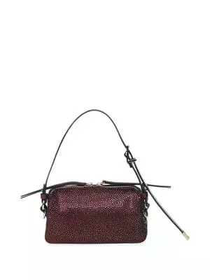 Pinko Crystal-embellished Love Birds Shoulder Bag