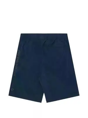 AAPE BY *A BATHING APE Moonface Logo-patch Shorts