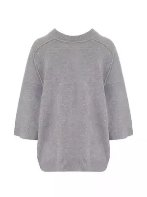Carven Cashmere V-neck Sweater
