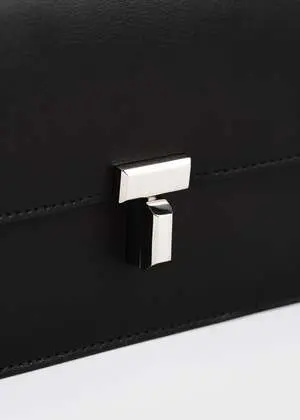 TOTEME T-lock Leather Crossbody