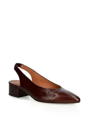 JONAK PARIS Pointed-toe Slingback Pumps