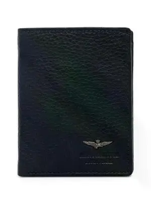 AERONAUTICA MILITARE Logo-plaque Wallet - Black