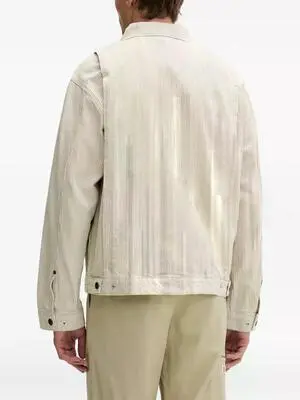 Dickies Hickory Striped Zip-up Jacket