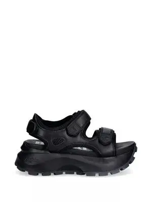 BUFFALO Manhatten Snd Touch-strap Platform Sandals - Black