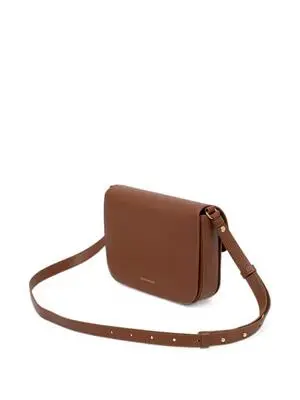 COCCINELLE Logo-plaque Pebbled Shoulder Bag