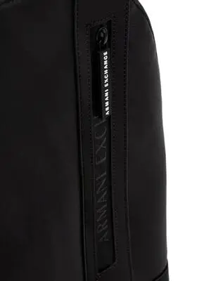 Armani Exchange Logo-embossed Zip-fastening Backpack