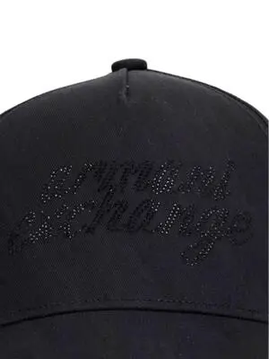 Armani Exchange Crystal-embellished Baseball Cap