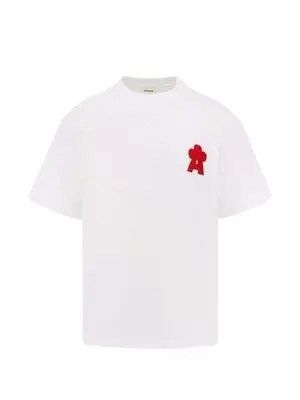 A PAPER KID Logo-detail T-shirt